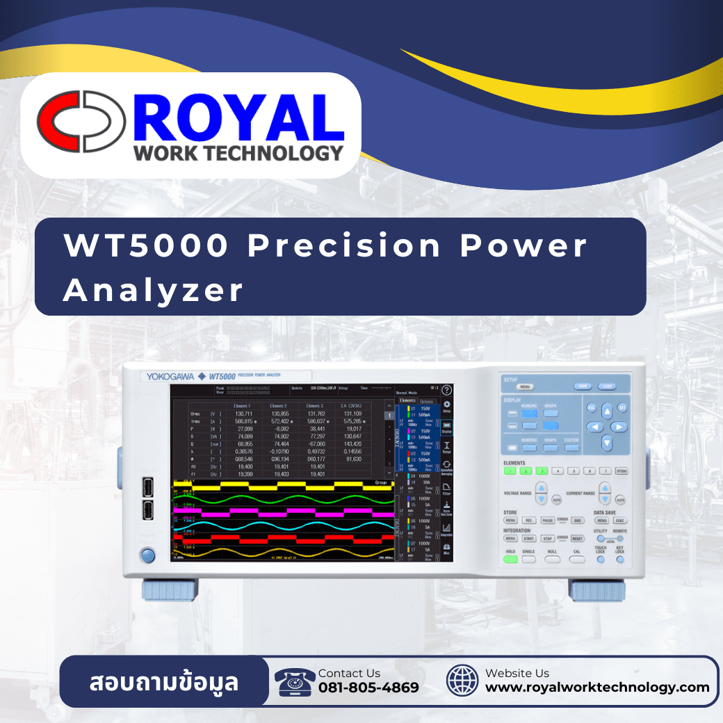 WT5000 Precision Power Analyzer: สุดยอดเครื่องมือวัดกำลังไฟฟ้าแม่นยำสูง ...